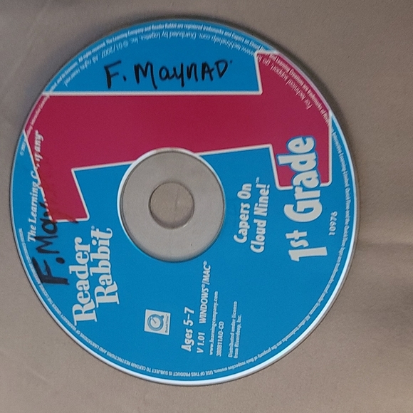 Reader Rabbit | Toys | Reader Rabbit St Grade Capers On Cloud Nine ...